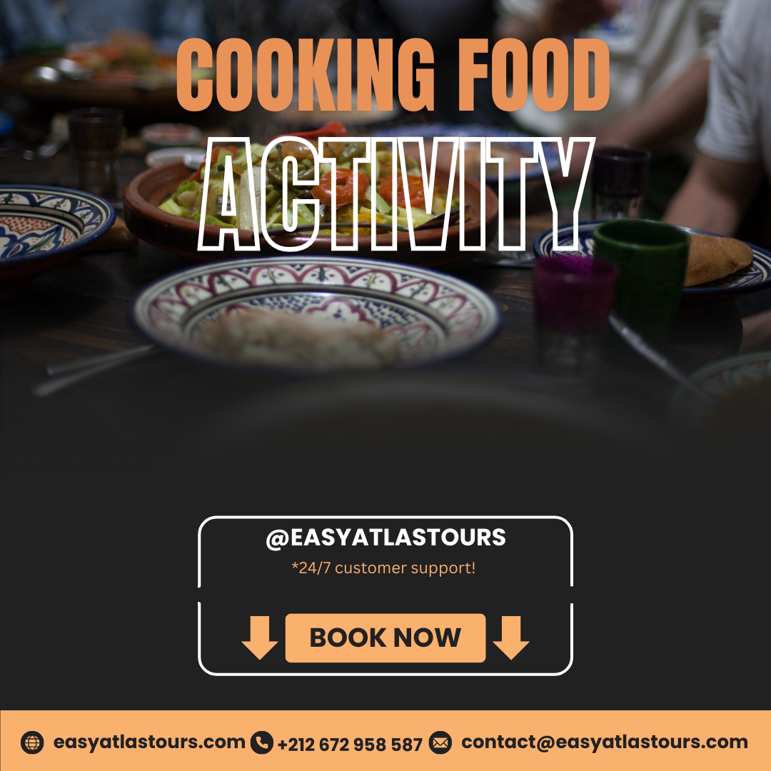 Cooking Food Activity In Morocco - EASY ATLAS TOURS